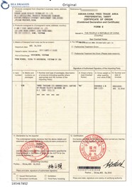 AUTHORIZED OFFICES TO ISSUUE CERTIFICATE OF ORIGIN FORM E IN CHINA
